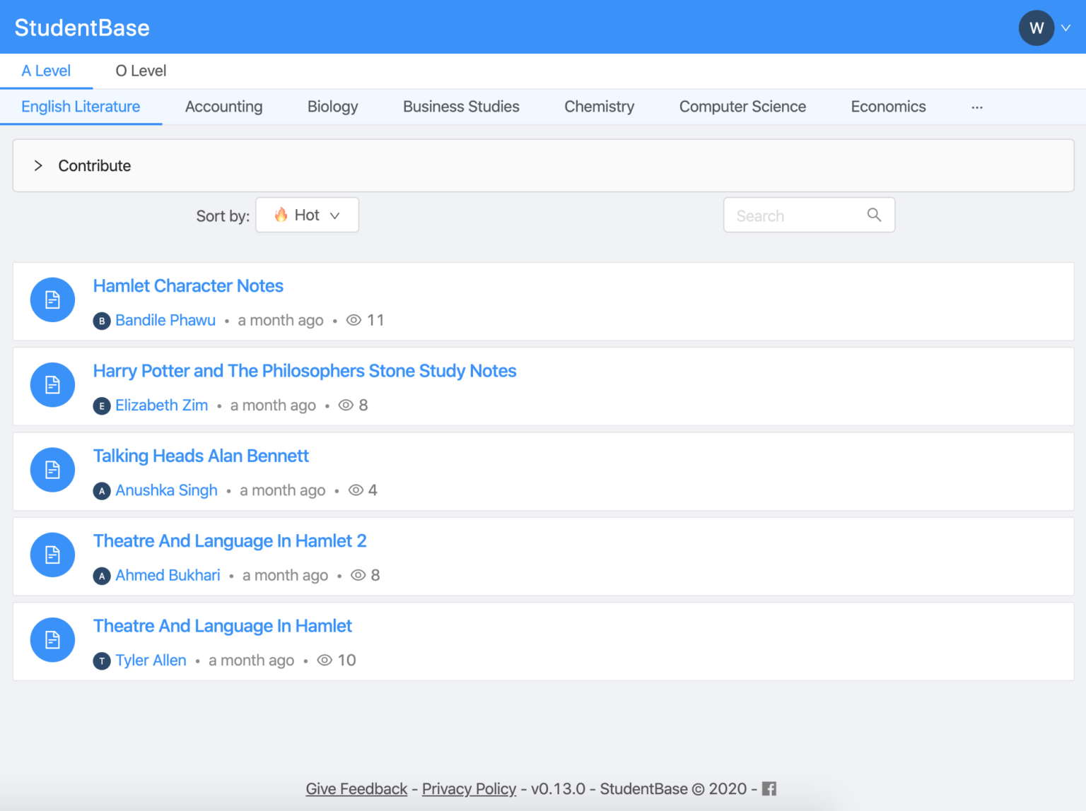 The Best English Literature AS and A Level Notes